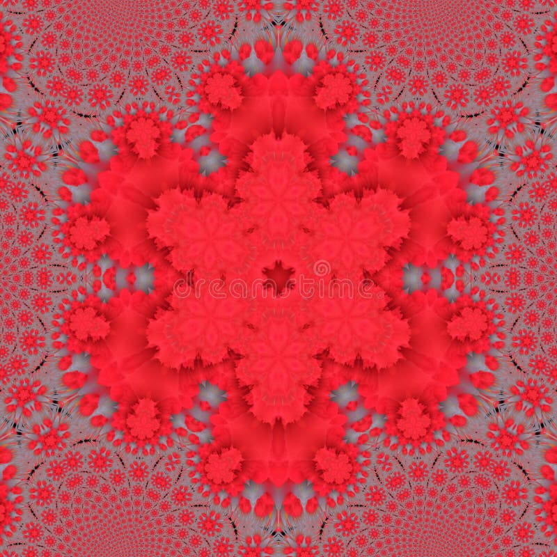 Red (pattern) design. stock illustration. Illustration of flower ...