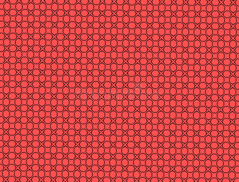 Red pattern illustration. stock illustration. Illustration of creative ...