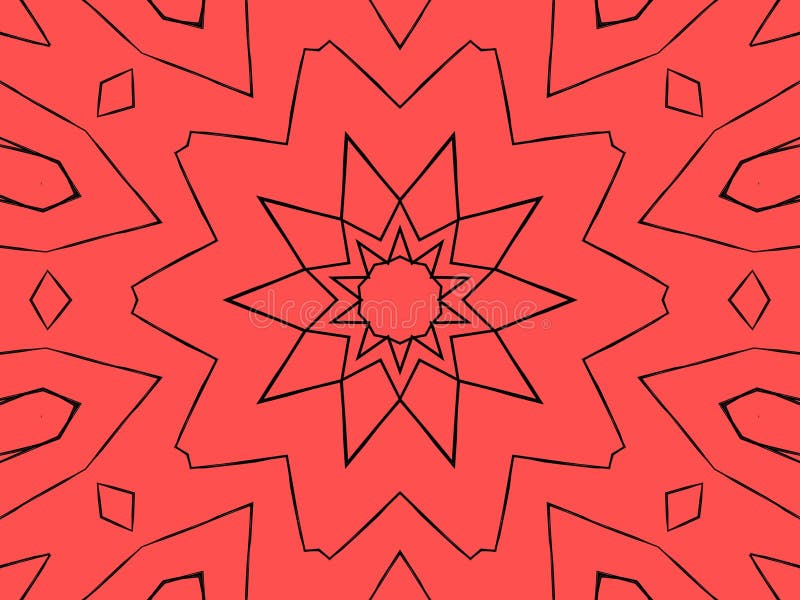 Red pattern illustration. stock illustration. Illustration of ...