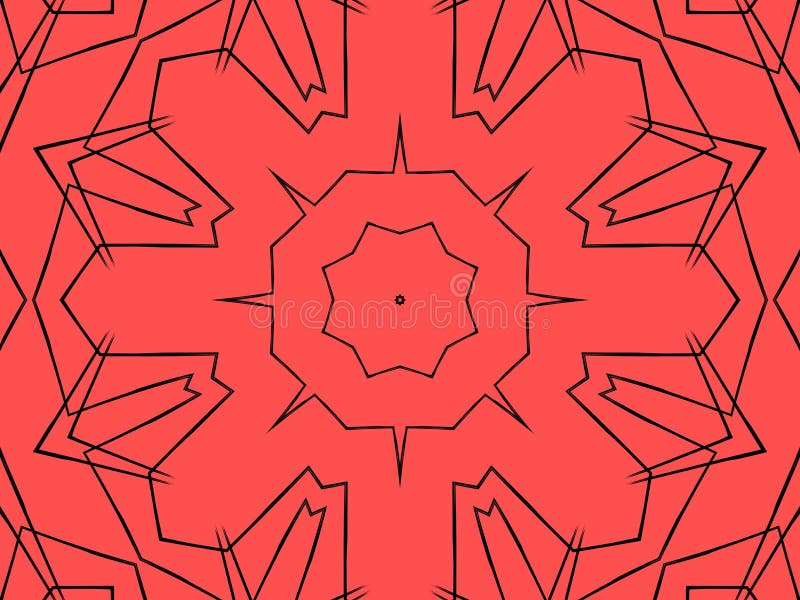 Red pattern illustration. stock illustration. Illustration of ...