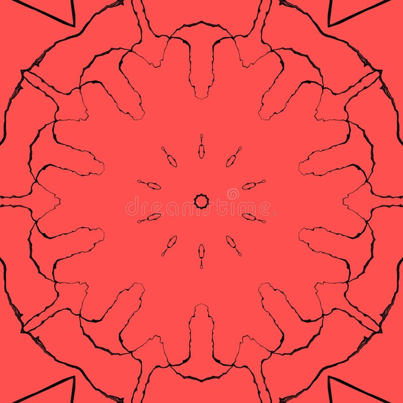 Red pattern illustration. stock illustration. Illustration of paper ...