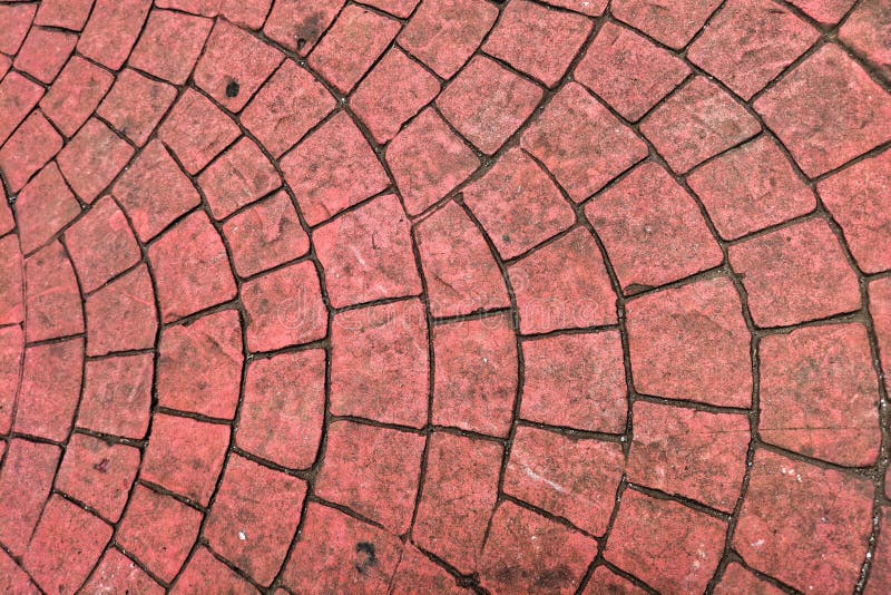 Red Pavement Texture stock image. Image of construction - 351293709