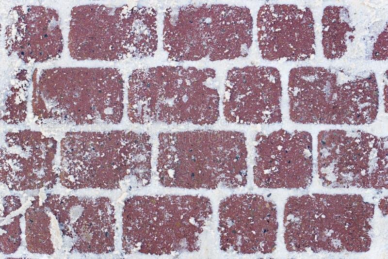 Red Pavers for Background and Texture Stock Image - Image of exterior ...