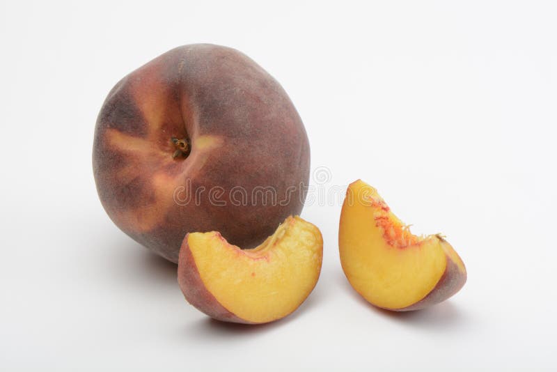 Red peach stock photo. Image of fruit, white, peach - 141776166