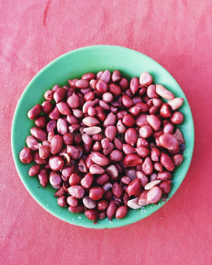 Red Peanuts stock photo. Image of peanuts, snack, delicious - 49947080