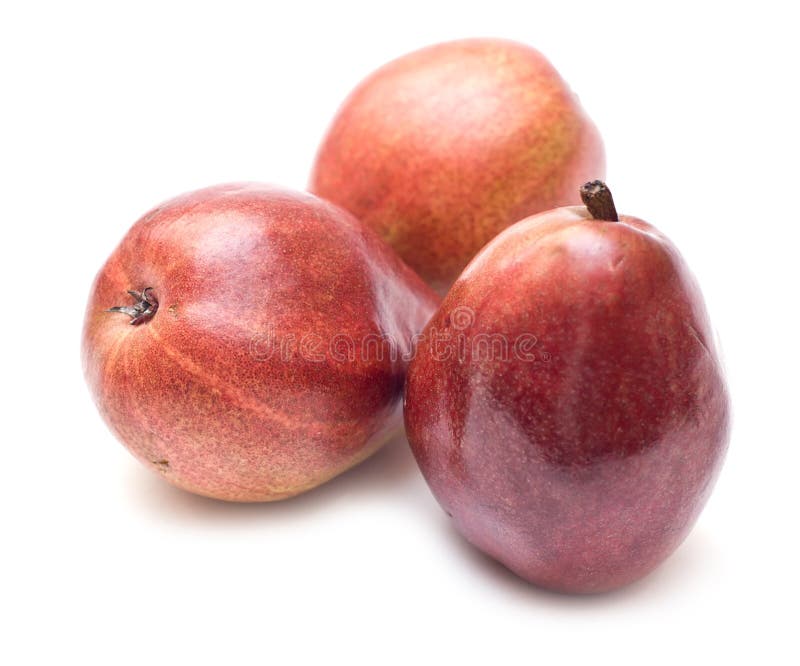 Red pear stock image. Image of fresh, closeup, nature - 12545137