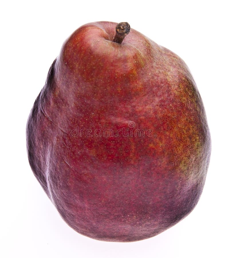 Red Pear stock image. Image of gourmet, clipping, isolated - 13348395