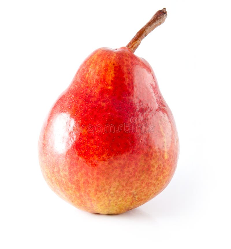Red pear stock image. Image of delicious, healthy, ripe - 23910285