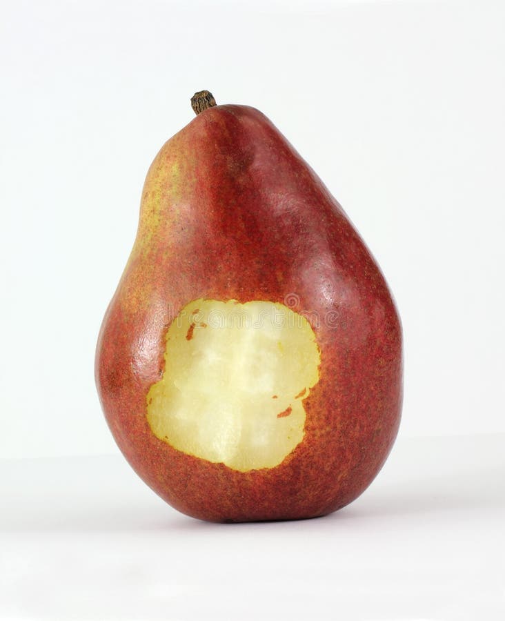 Red Pear Bites stock image. Image of aromatic, multiple - 14334967