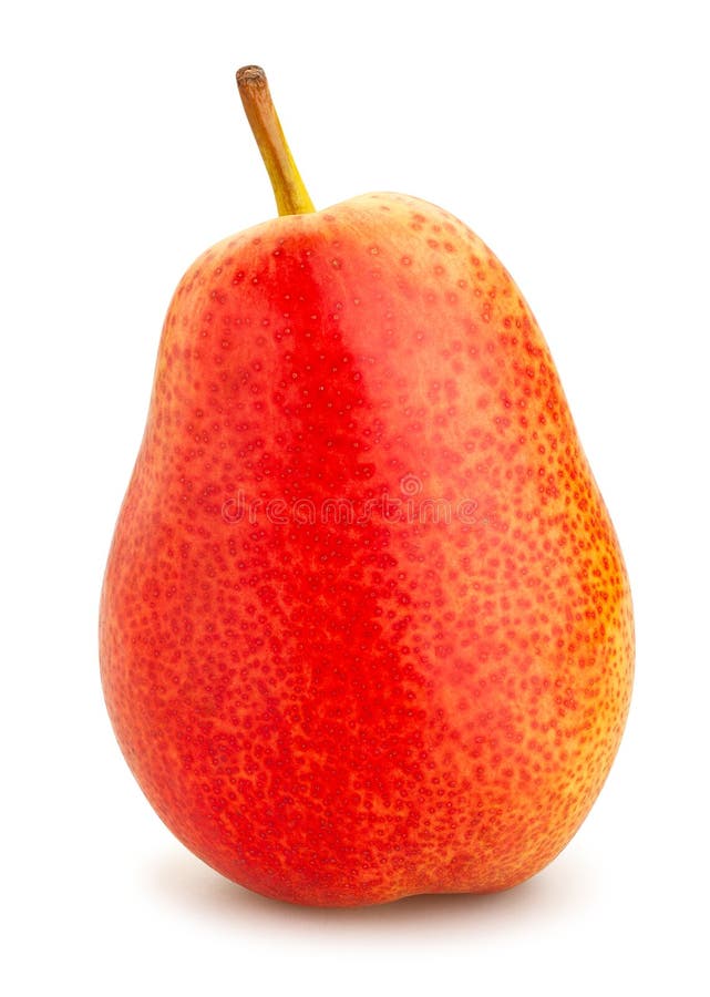 Red pear path isolated stock image. Image of side, antioxidant - 344982321