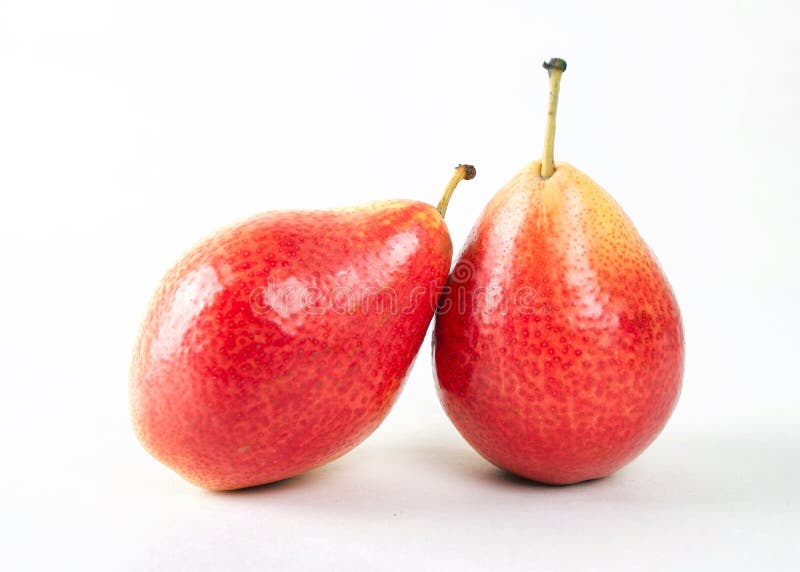 Red pears stock photo. Image of shop, fruits, juicy, isolated - 16434856