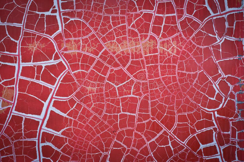 Wall Crackled Paint Background Crack Stock Image - Image of full ...