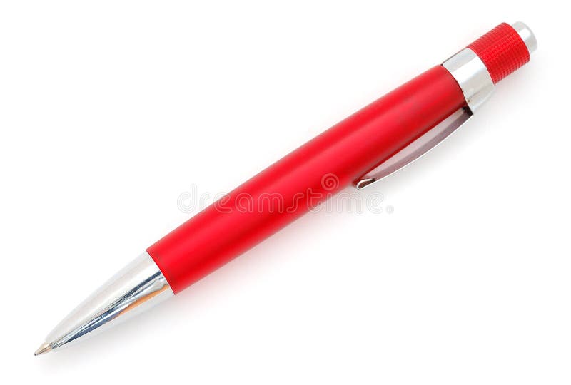 Red pen stock image. Image of business, letter, office - 4710743