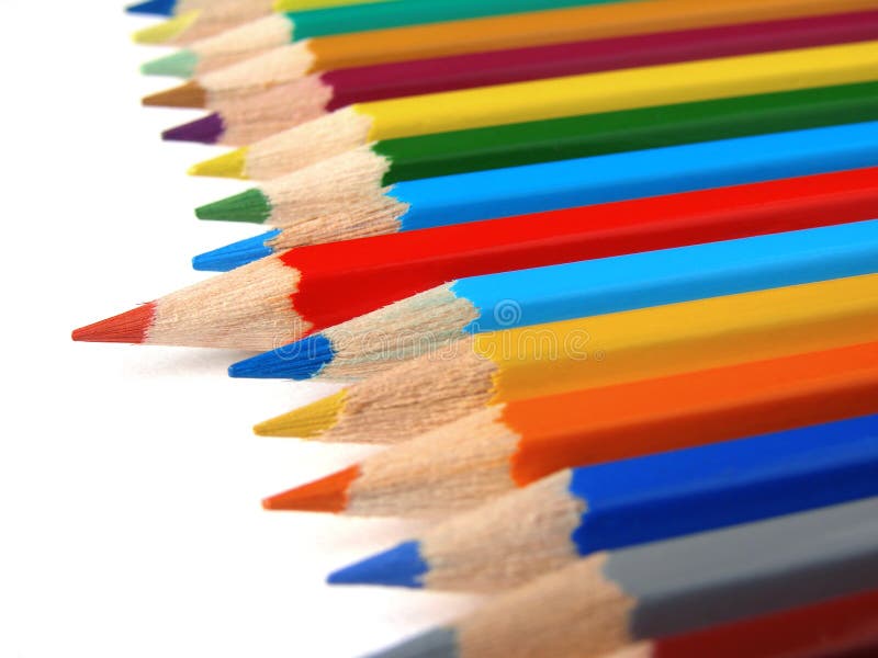 Red pencil stock image. Image of creativity, education - 10006579