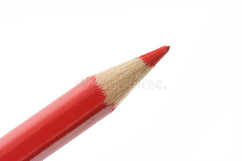 Red pencil stock photo. Image of closeup, close, color - 4421074