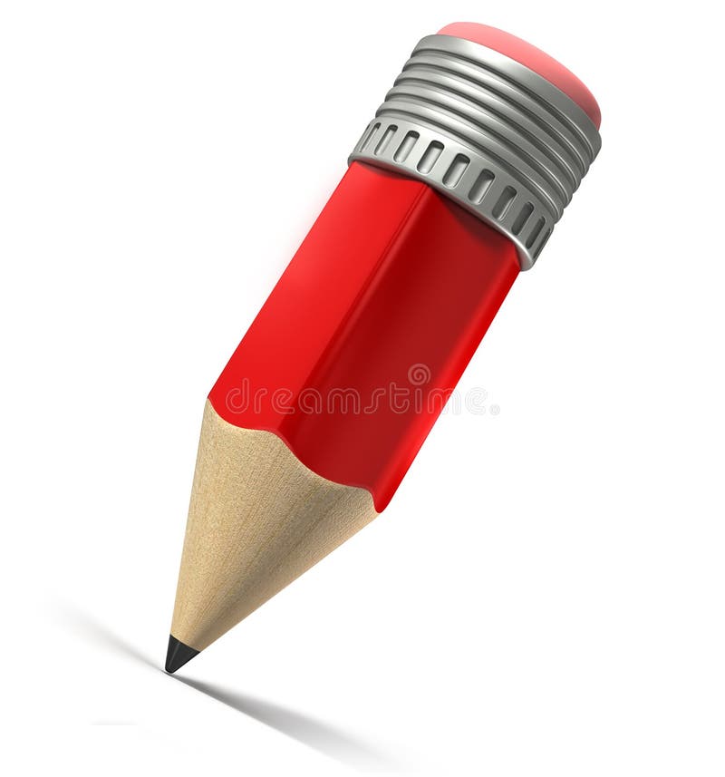 Red Pencil Clipart