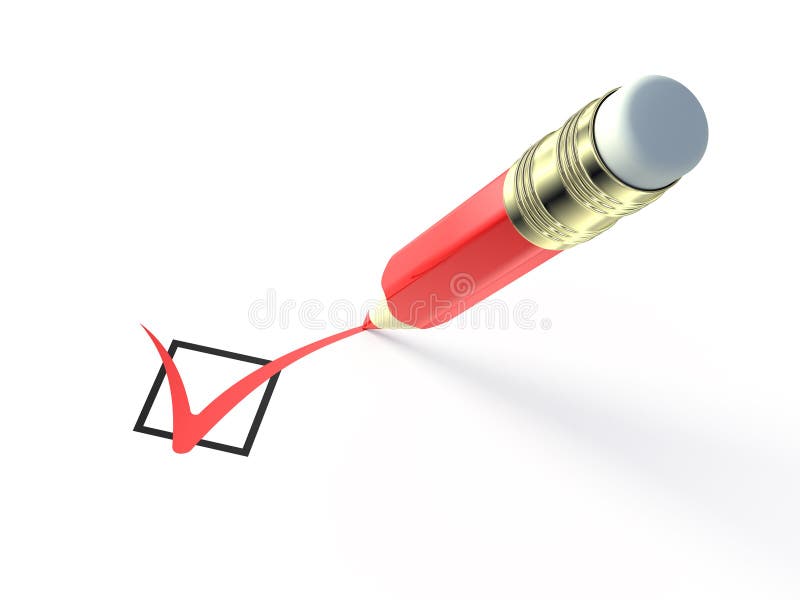 Check mark stock illustration. Illustration of decisions - 14631469