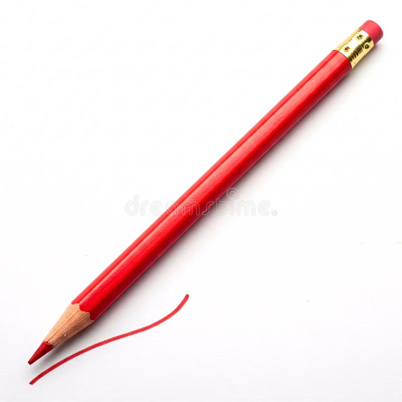 Red Pencil Drawing Stock Illustrations – 37,890 Red Pencil Drawing ...