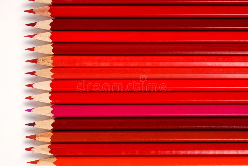 Many red pencils stock image. Image of wooden, pencil - 30937985