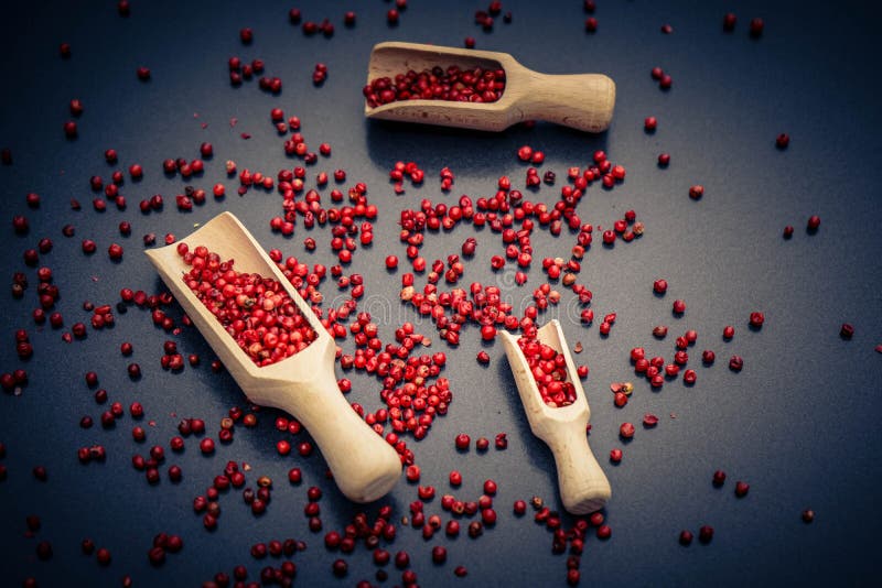 Red pepper berries stock image. Image of aromatic, culinary - 192016463