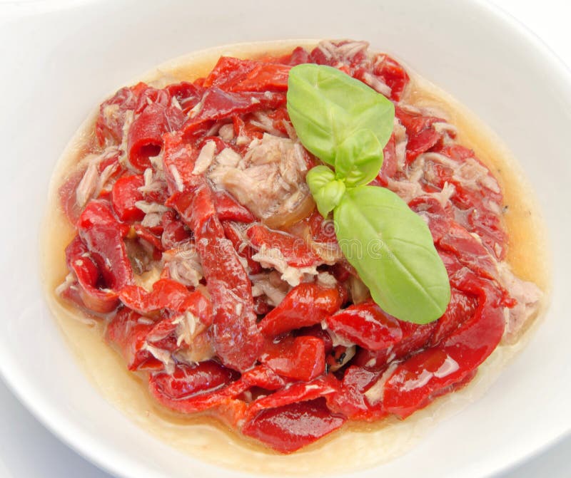 Red pepper salad stock image. Image of vegetable, vegetarian - 36631953