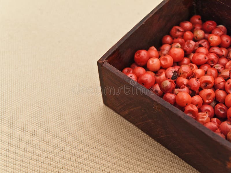 Red pepper seeds stock photo. Image of close, flavor - 12322678