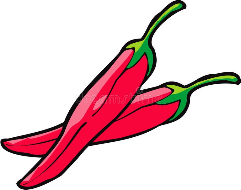 Colorful Spicy Peppers Stock Illustrations – 10,385 Colorful Spicy ...