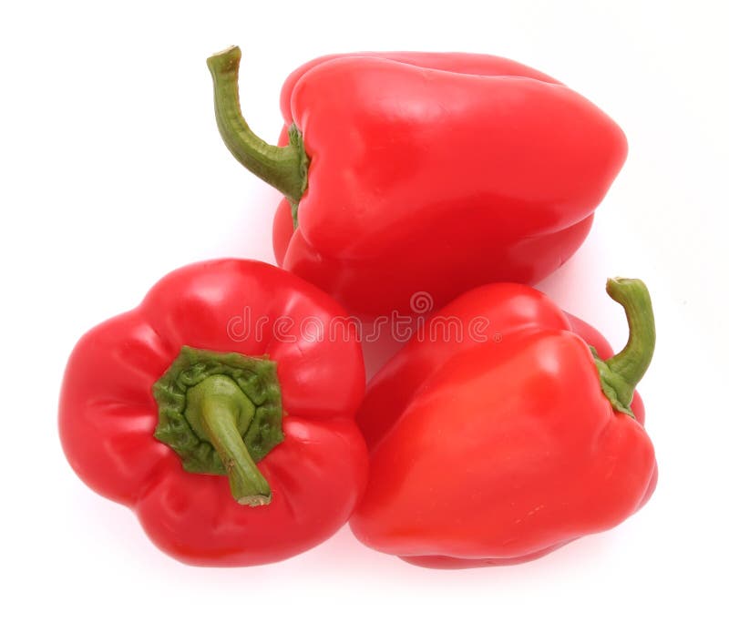 Cherry Bomb and Cascabella Peppers Stock Image - Image of cherry ...
