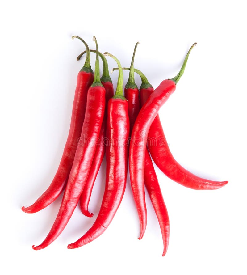 Red peppers stock image. Image of closeup, isolated, healthy - 32837797