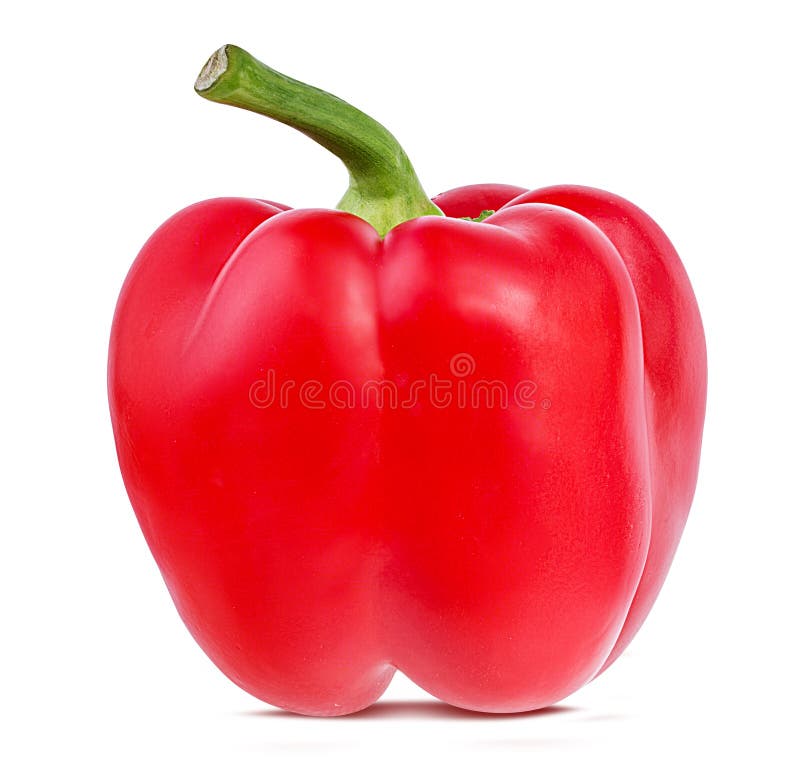 Red peppers isolated. stock photo. Image of nutrition - 119749076