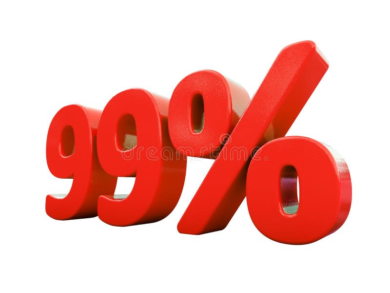 Red Percent Sign Isolated stock photo. Image of offer - 84271242