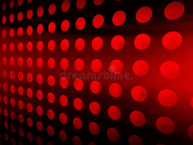 Red Perforated Steel Sheet, Stock Image - Image of shiny, industrial ...