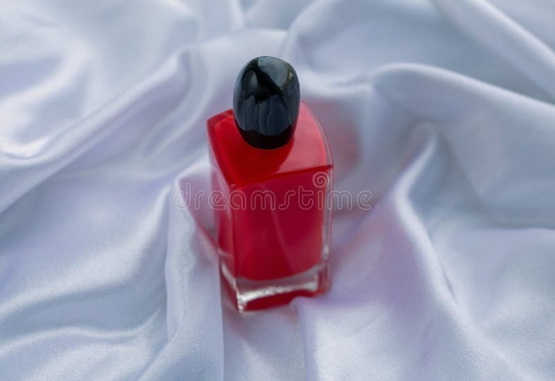Perfume on a White Background Stock Image - Image of glamour, smell ...