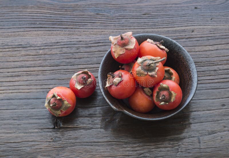 Red Persimmon stock photo. Image of studio, fruit, health - 61347784