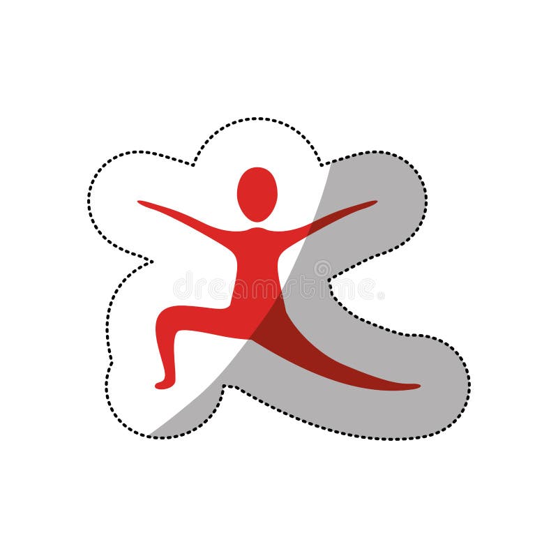 Red Person Practicing Dancing Stock Illustrations – 5 Red Person ...