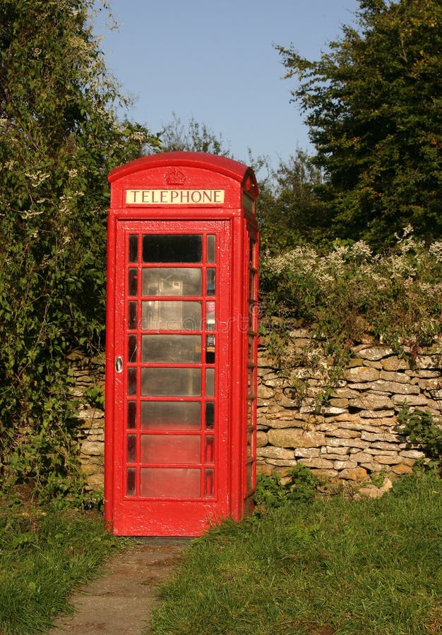 Red Phone Box stock image. Image of door, comunication - 1365417