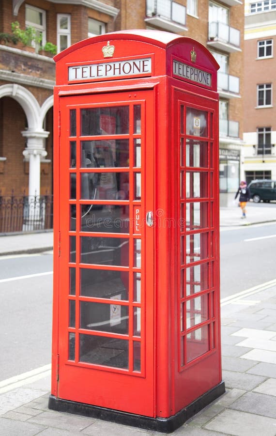 Red phone box stock photo. Image of computer, british - 9482480