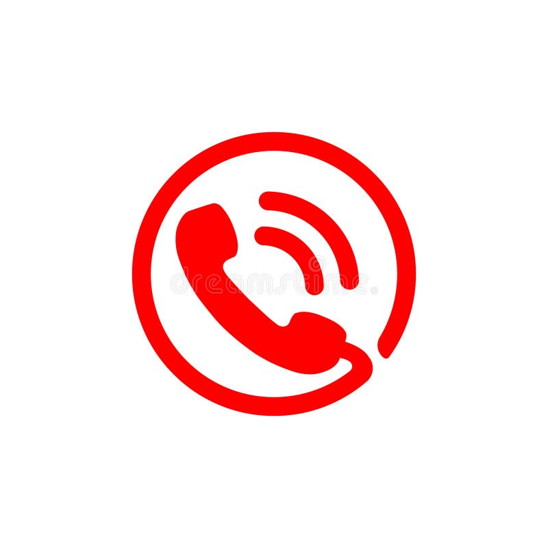 Red Phone Call Icon Stock Illustrations – 12,660 Red Phone Call Icon ...