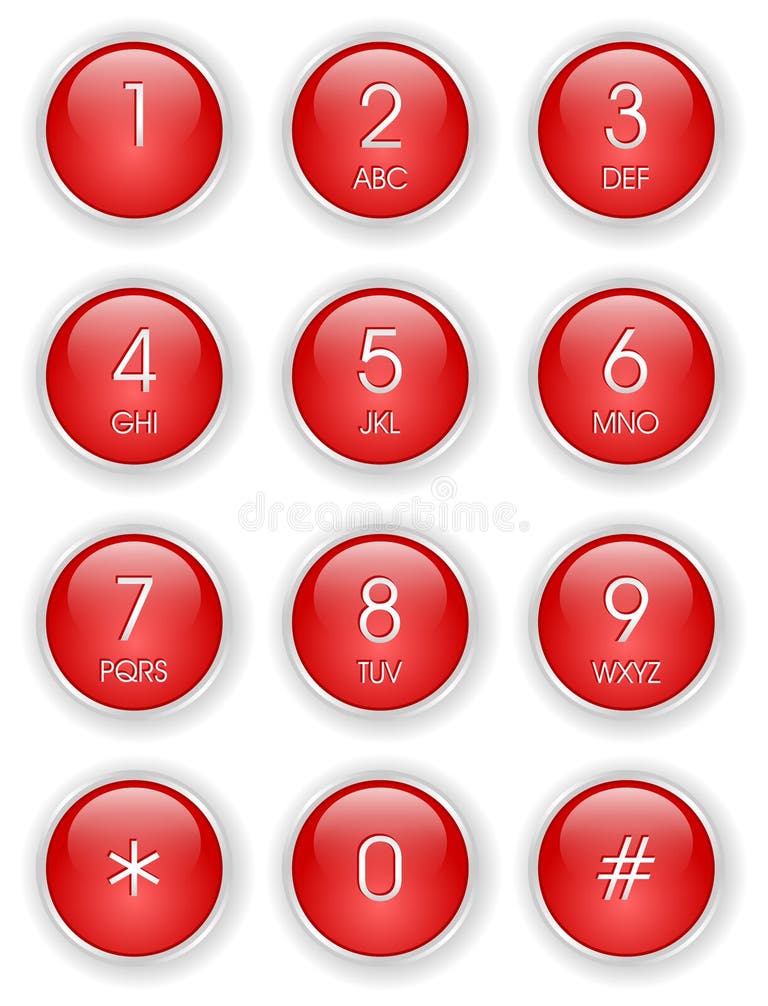Keyboard Number Telephone Stock Illustrations – 1,143 Keyboard Number ...