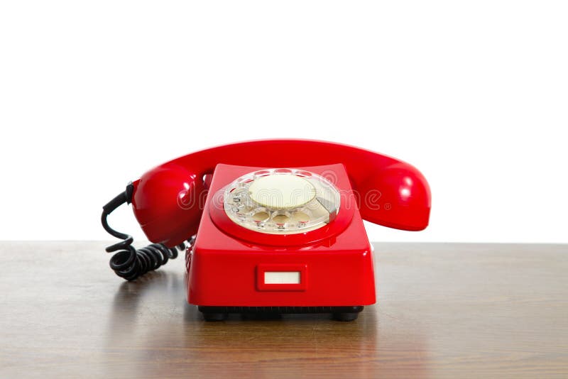 Red Phone stock image. Image of electronics, device, hotline - 34195357