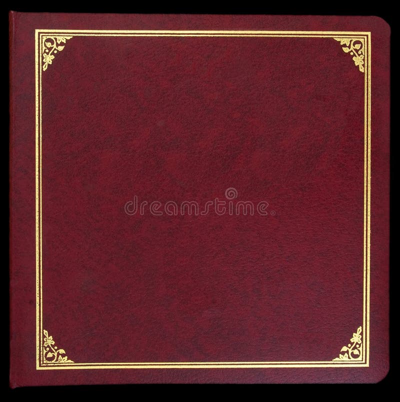 Red photo album stock photo. Image of cracked, design - 6552080