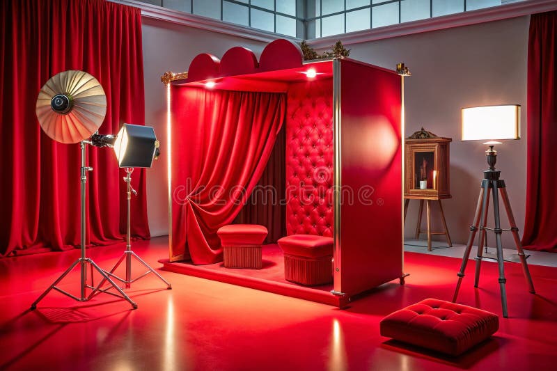 Red Photo Booth Backdrops Capture Stunning Memories at Your Next Event ...