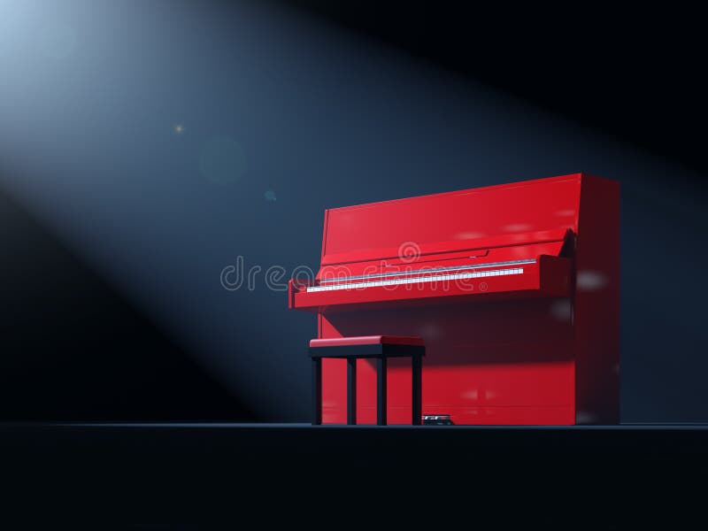 Piano Keyboard Red Background Stock Illustrations – 935 Piano Keyboard ...
