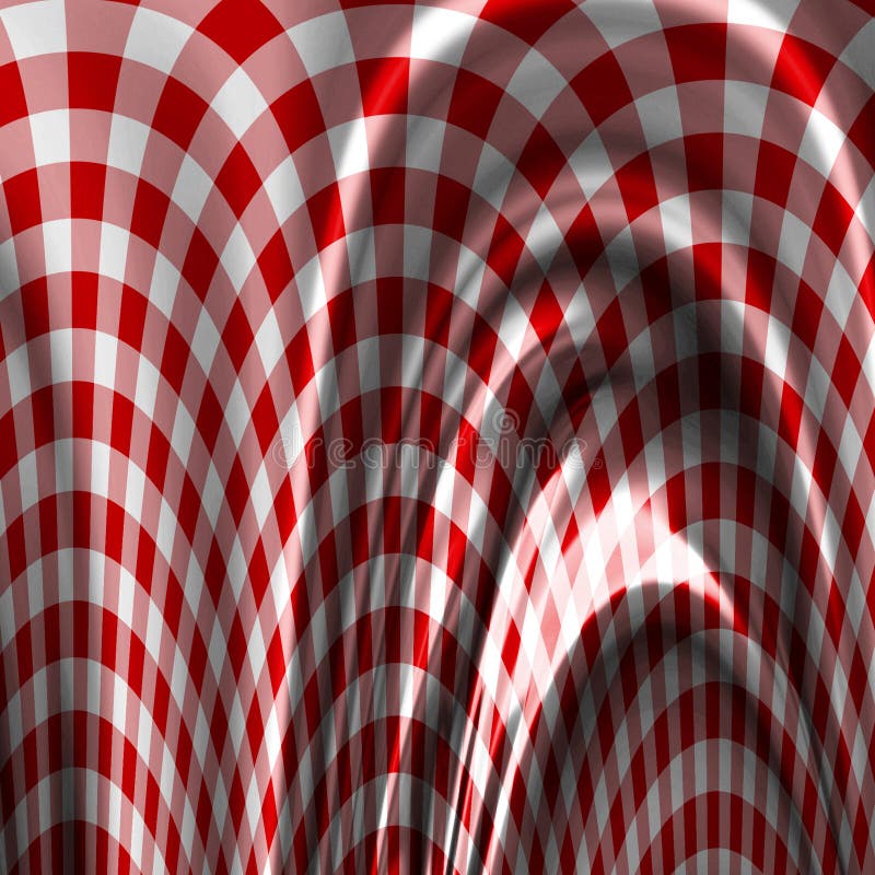 Red picnic cloth stock illustration. Illustration of backdrop - 5141362