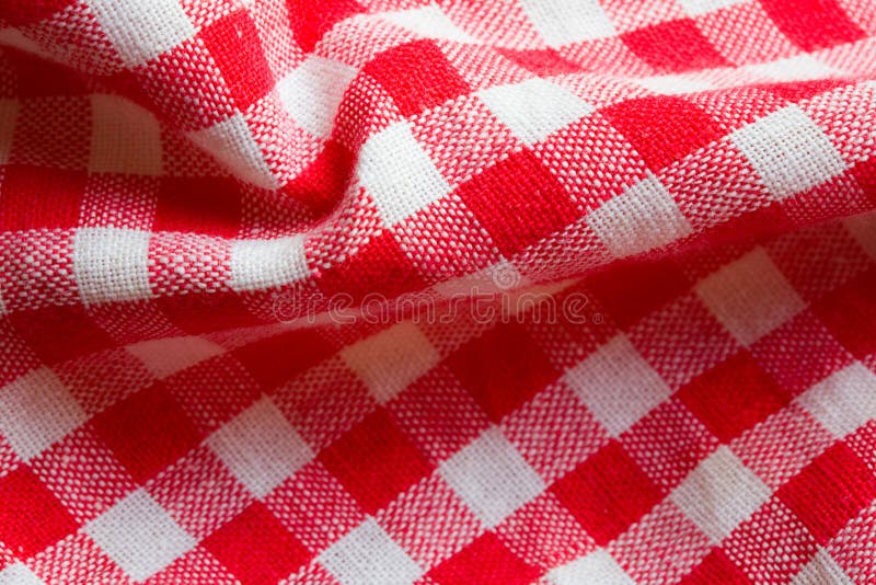 Detailed red picnic cloth stock image. Image of blanket - 4265585
