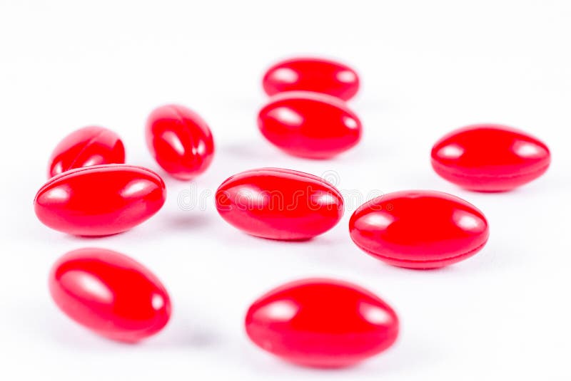Red pill capsule medicine stock photo. Image of medication - 64237458