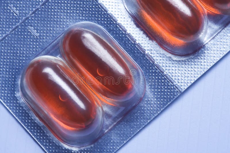Red Pills stock photo. Image of color, plastic, round - 1869088