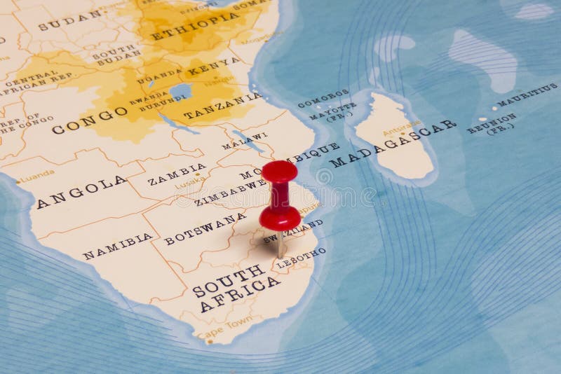 Mist Rising Above the Katse Dam Wall in Lesotho Stock Photo - Image of ...