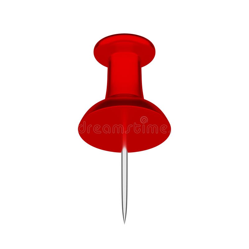 Red pin stock illustration. Illustration of people, dimensional - 49403763