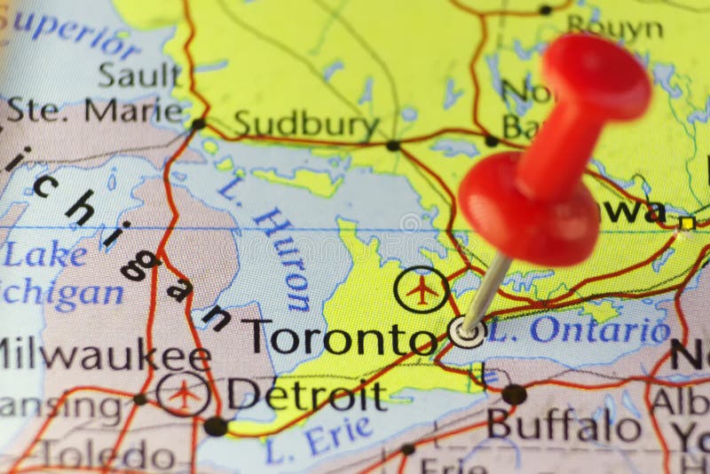 Map Pin Toronto Stock Illustrations – 27 Map Pin Toronto Stock ...